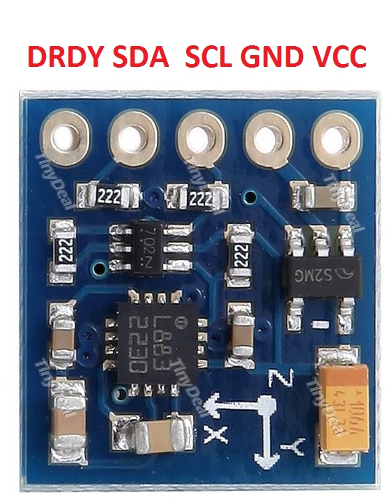 Hướng dẫn Kết nối Cảm Biến Gy-271 [HMC5883l] với Arduino Uno