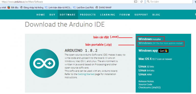 Arduino [ cơ bản ] Download và cài đặt IDE + Driver
