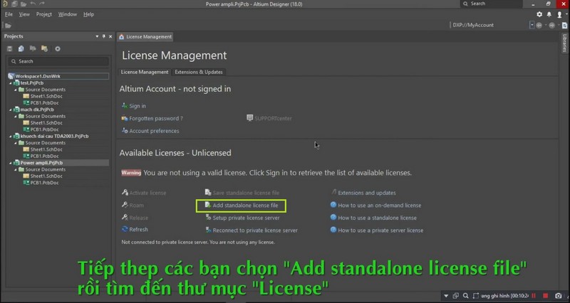 Hướng dẫn Download và Cài Đặt Altium Designer 18 Full Key