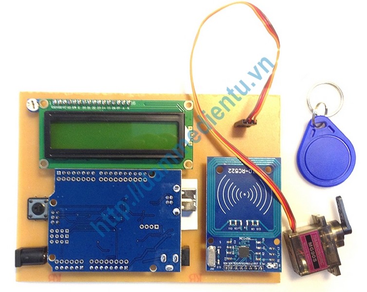 Lập Trình Arduino - Chia Sẻ Mạch Quản lý Bãi Đỗ Xe Bằng Thẻ RFID