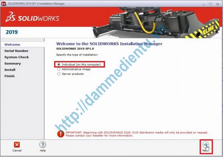Hướng dẫn Download Và Cài đặt SolidWorks 2019 Full Cr@ck